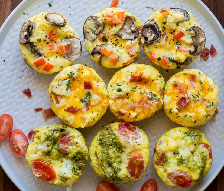 Healthy Breakfast Mini-Frittata Muffins – MealFit